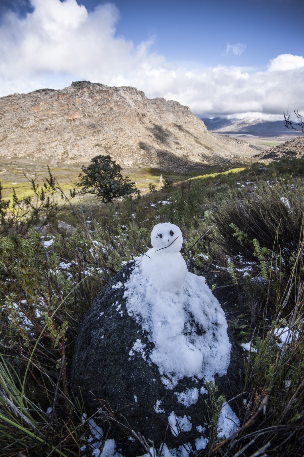 Chasing Snow in Ceres - 6 July 2014 - Bryn De Kocks