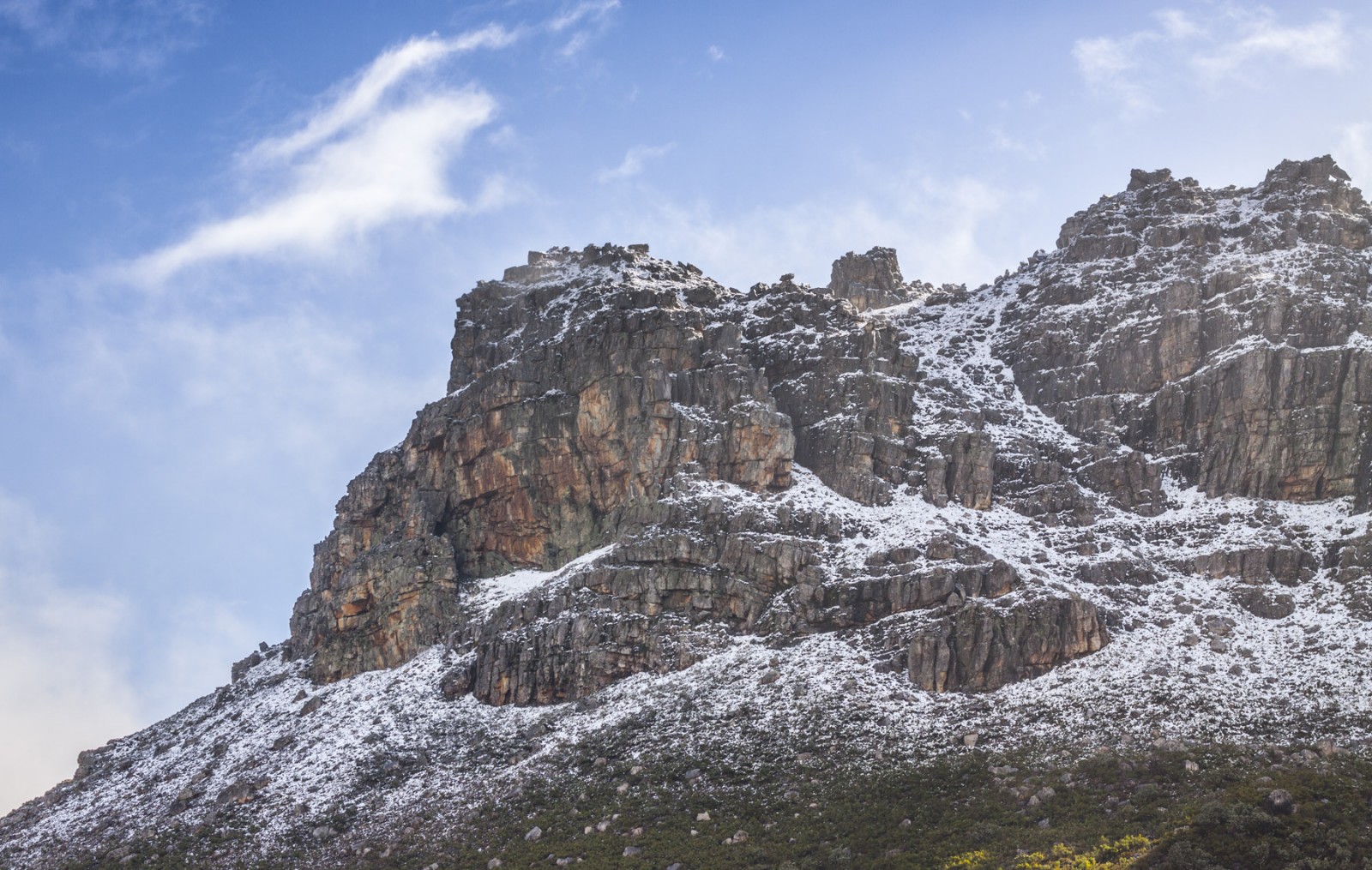 Chasing Snow in Ceres - 6 July 2014 - Bryn De Kocks